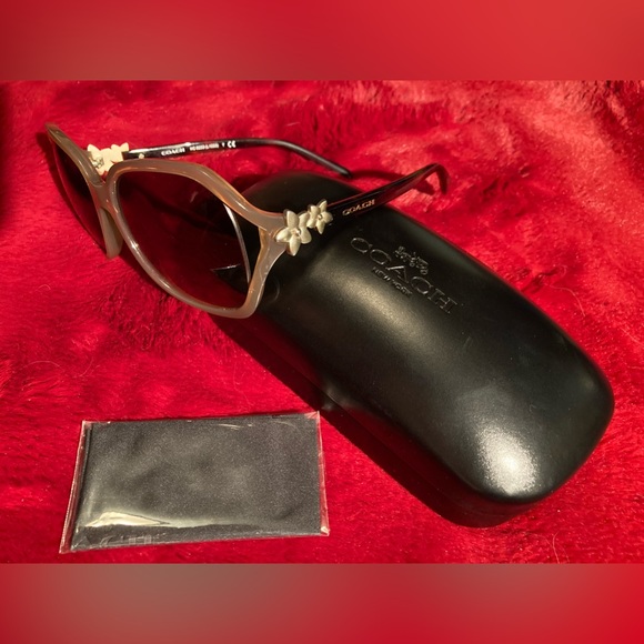 Coach | Accessories | Coach Integration Flower Sunglasses In Milky ...